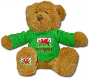 Wales Teddy Bear Cymru Teddy Toy Bear Wales Rugby Teddy Bear